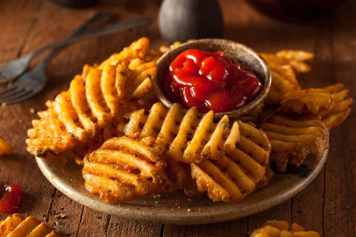 Home Guide On How To Make Waffle Fries - I Really Like Food!
